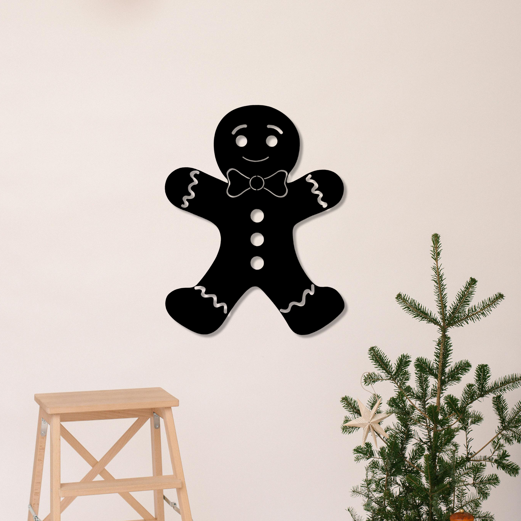 Gingerbread Man Wall Art – Elyseart