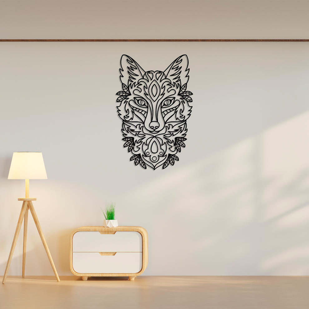 Runic Wolf Wall Art – Elyseart